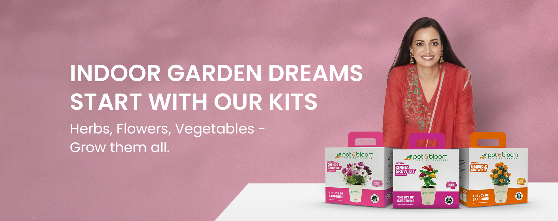 Flower Kits - Buy Flower Growing Kits Online at Pot and Bloom