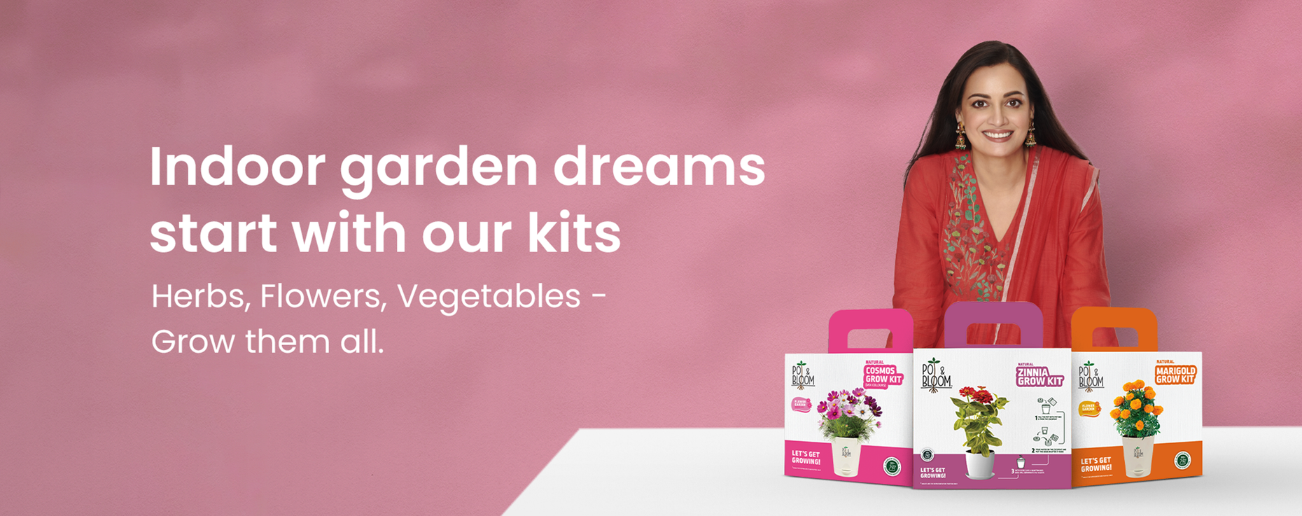 Flower Kits - Buy Flower Growing Kits Online at Pot and Bloom