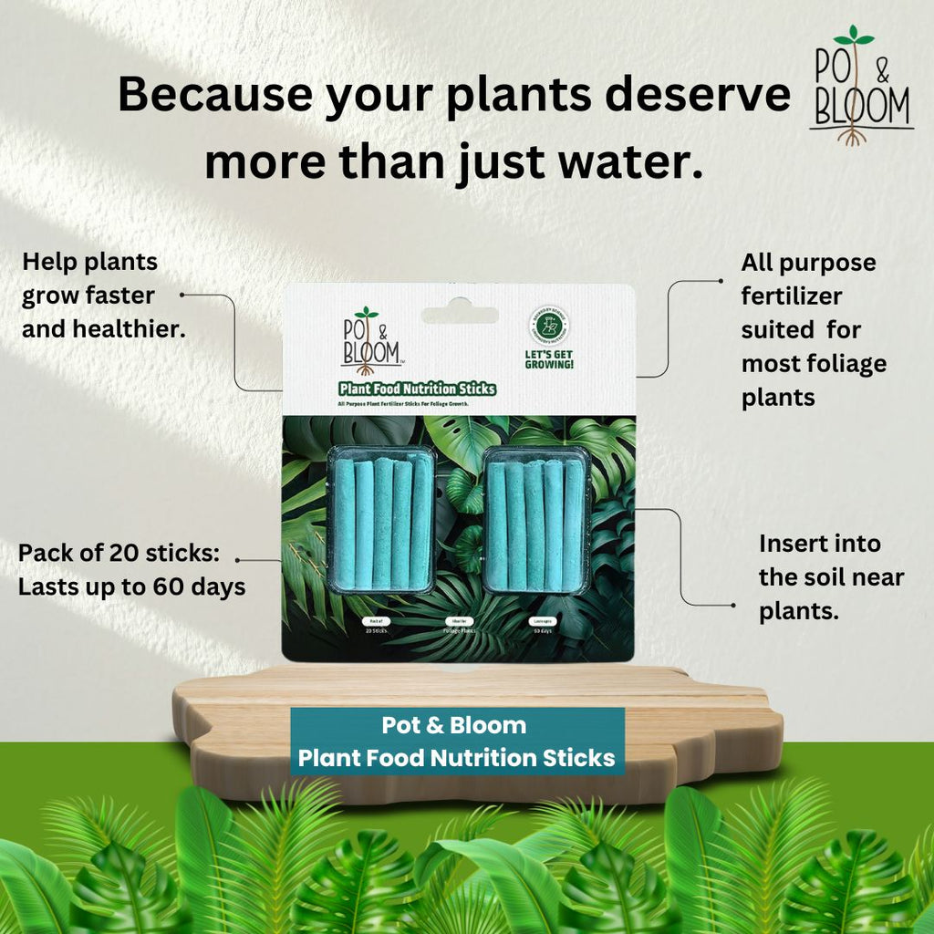 Plant Food Nutrition Sticks – Pot and Bloom