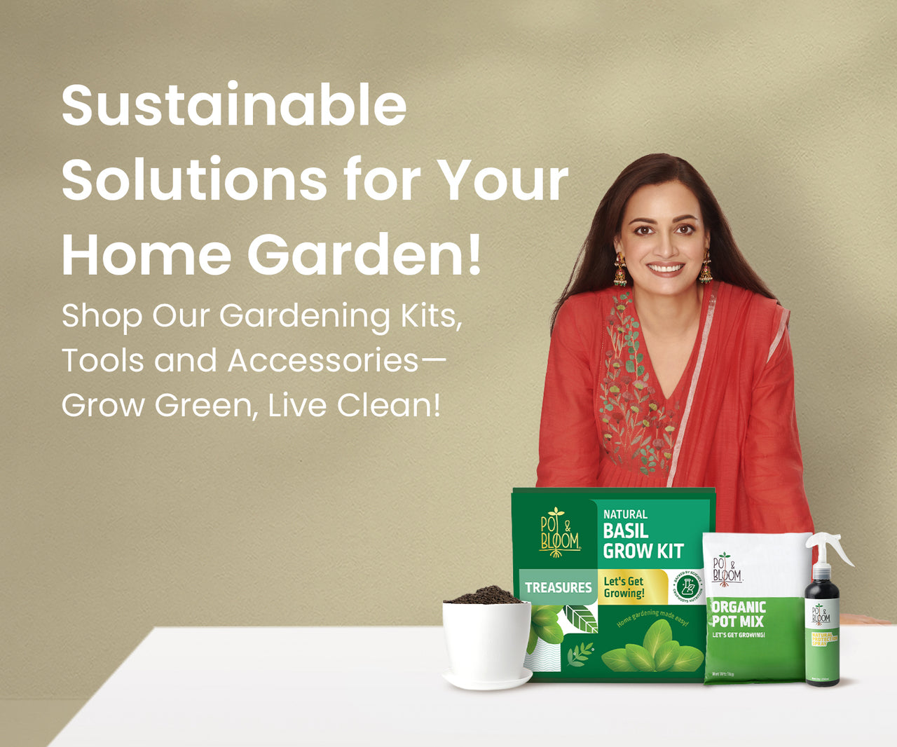 Buy Home Gardening Products Online at Best Price - Pot and Bloom