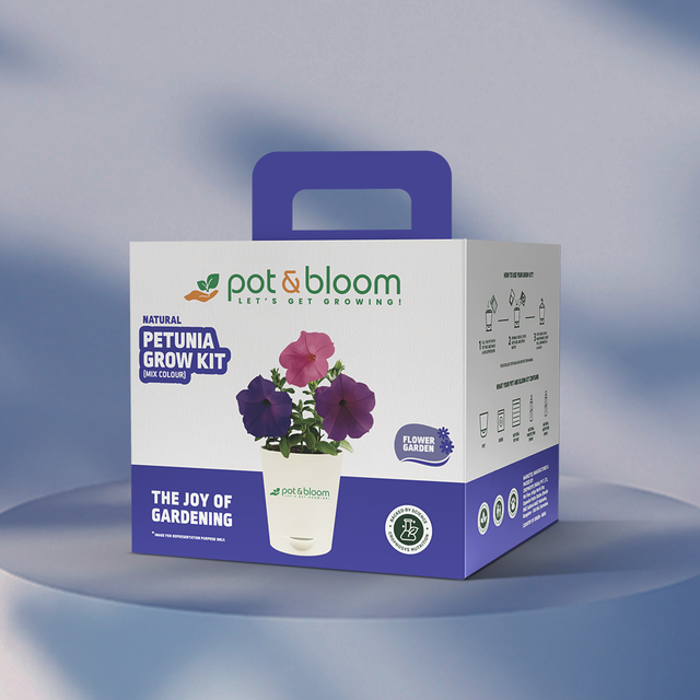 Buy Petunia Grow Kit Online at Best Price | Pot and Bloom